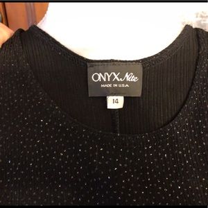 Onyx Nite | Dresses | Onyx Nite Evening Dress With Scarf | Poshmark